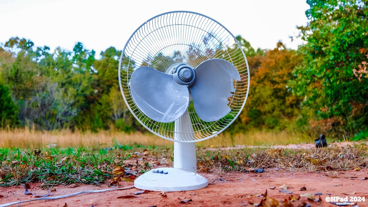 Comfort Zone Desk Fan Destruction - YouTube