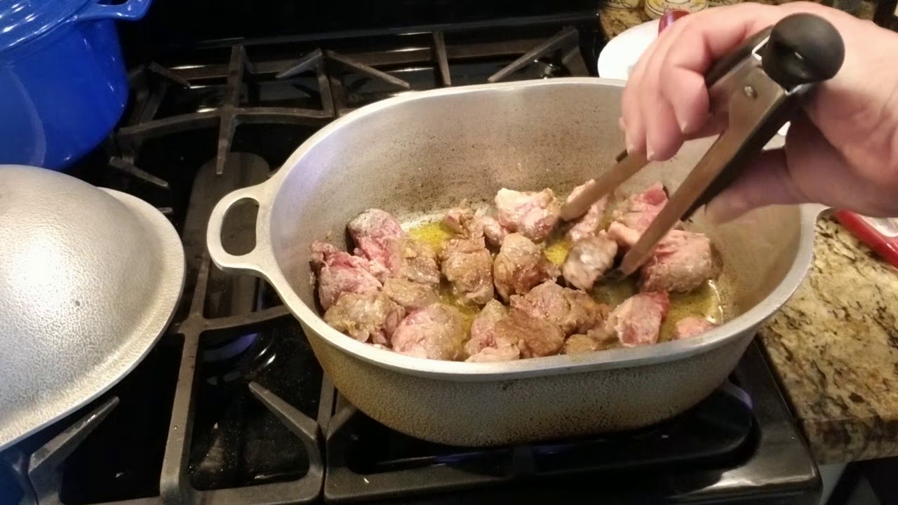 Beef Stew Marinated In Red Wine - YouTube
