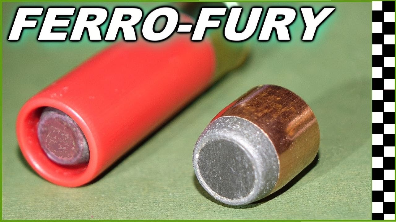 Ferro-Fury 12ga Slugs with Huge Ferrocerium Core - YouTube
