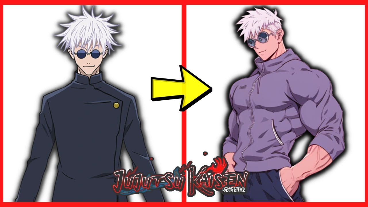 Jujutsu Kaisen Characters as Bodybuilders | Sukuna Ryoumen, Satoru Gojo ...