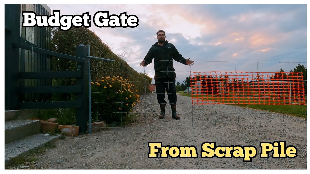 We Made A Taranaki - Wire Gate From Scrap Metal - YouTube