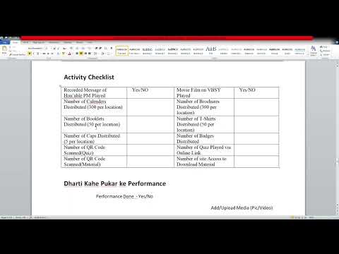 Checklist VBSY Day Nodal Officer Video NIC BARAN - YouTube