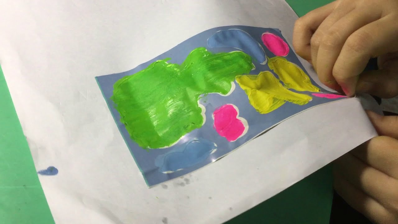 Tô màu hình dán - YouTube