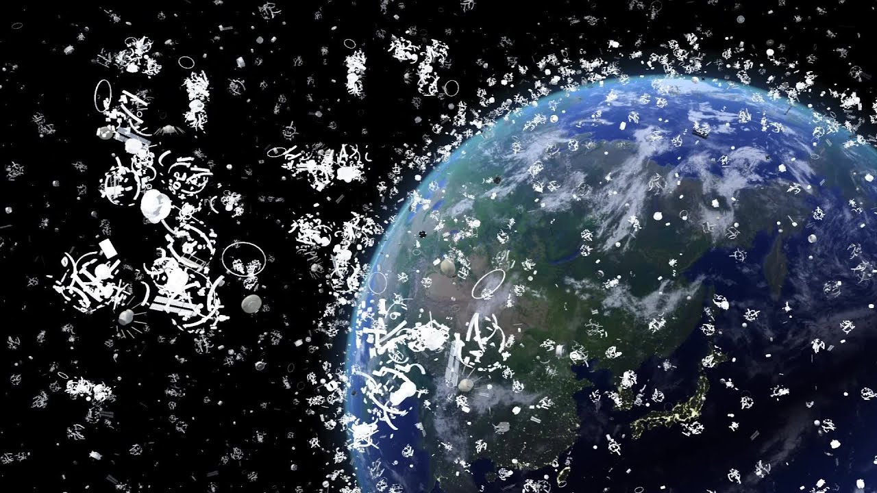 China plans to use lasers to clean space junk from Earth's orbit - YouTube