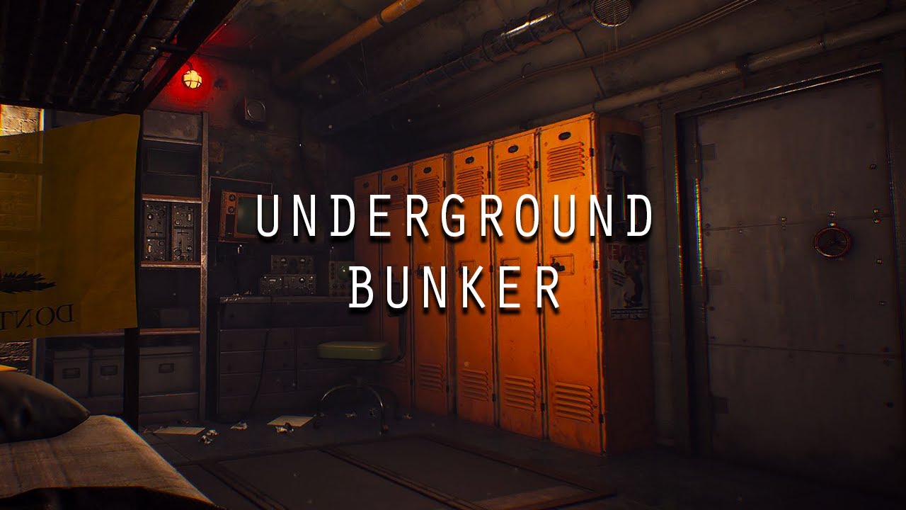 UNDERGROUND BUNKER I 1 Hour Stalker Inspired Dystopian Apocalypse ...