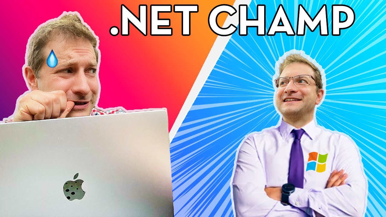 Mac guy thinks he has a chance: dotnet challenge - YouTube