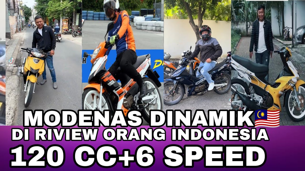 Modenas dinamik jadi motor idaman di Indonesia - YouTube