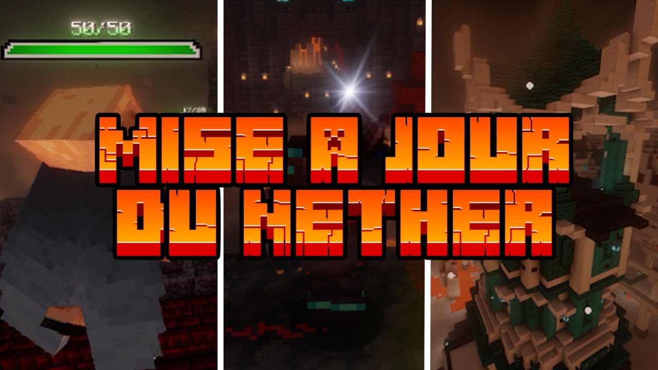 🔥Nether Update ! De NOUVEAUX DANGERS ! Survie 1.21.4 - YouTube