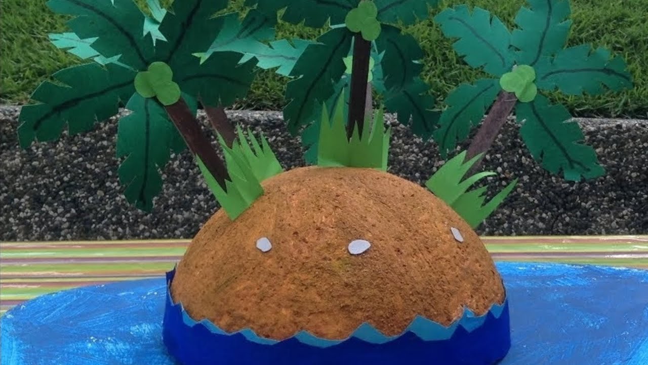 Foam Ball Island | Art & Craft For Kids | Learning At Home - YouTube