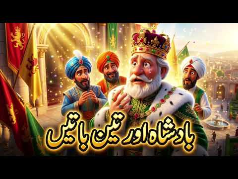 Aj ke story hy Badsha our teen bate ke .