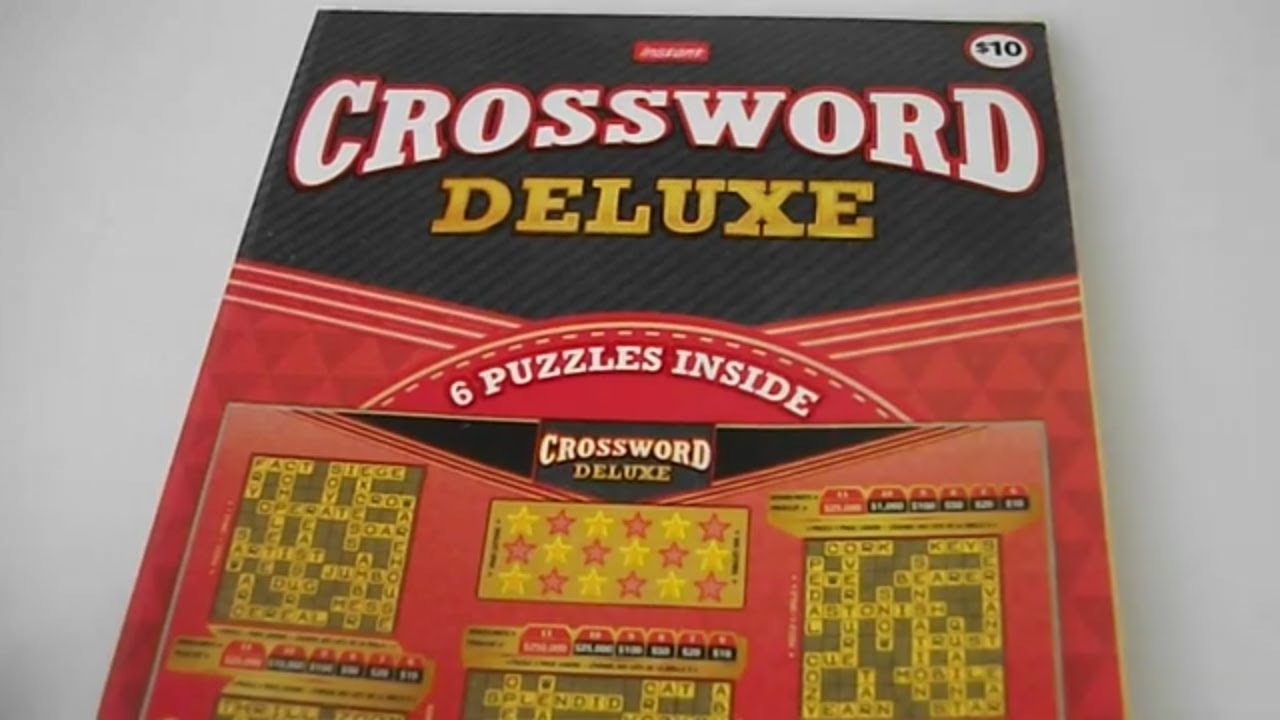 2023-09-30 OLG #3352 $10 Crossword Deluxe #001 - YouTube