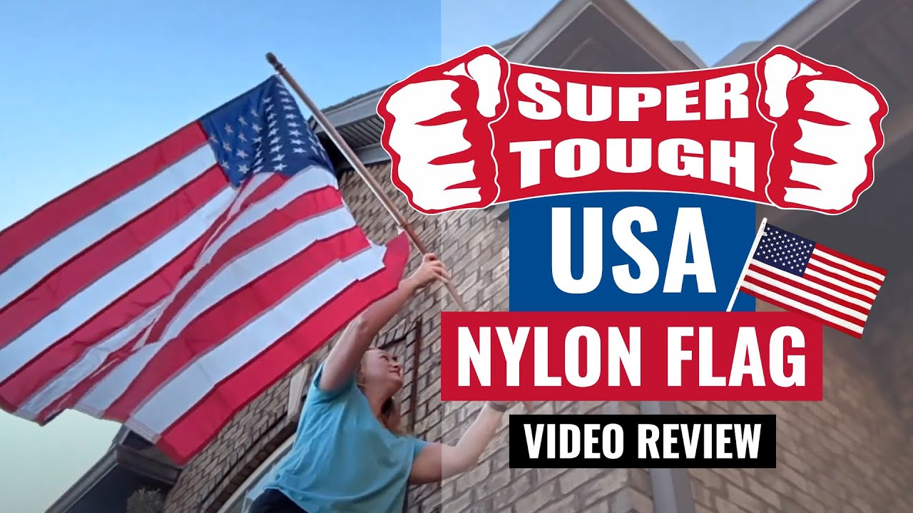 Super Tough Brand USA 3ft X 5ft Nylon Flag Review By Michelle YouTube super-tough-brand-usa-3ft-x-5ft-nylon-flag-review-by-michelle-youtube