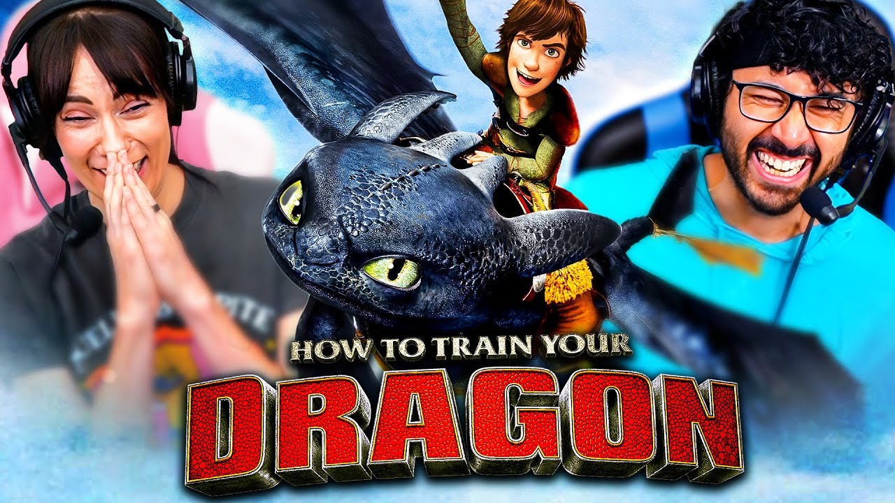 HOW TO TRAIN YOUR DRAGON (2010) MOVIE REACTION! Toothless & Hiccup ...
