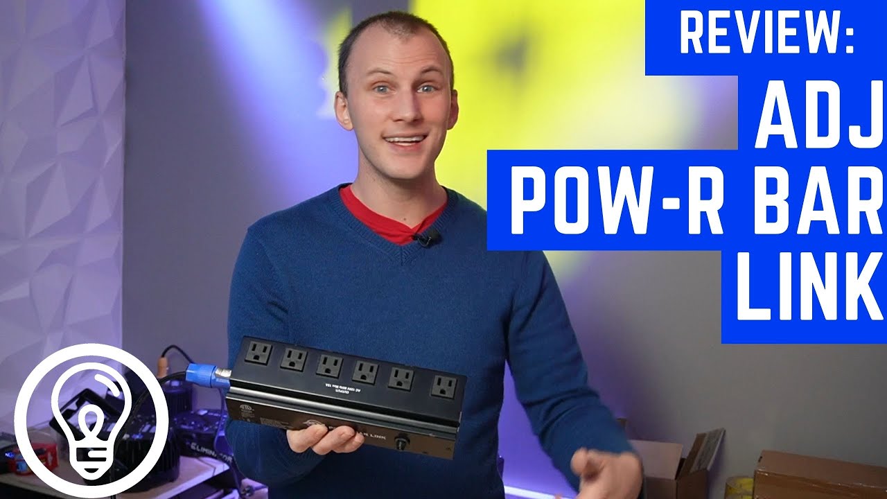 ADJ POW-R Bar Link Review - YouTube