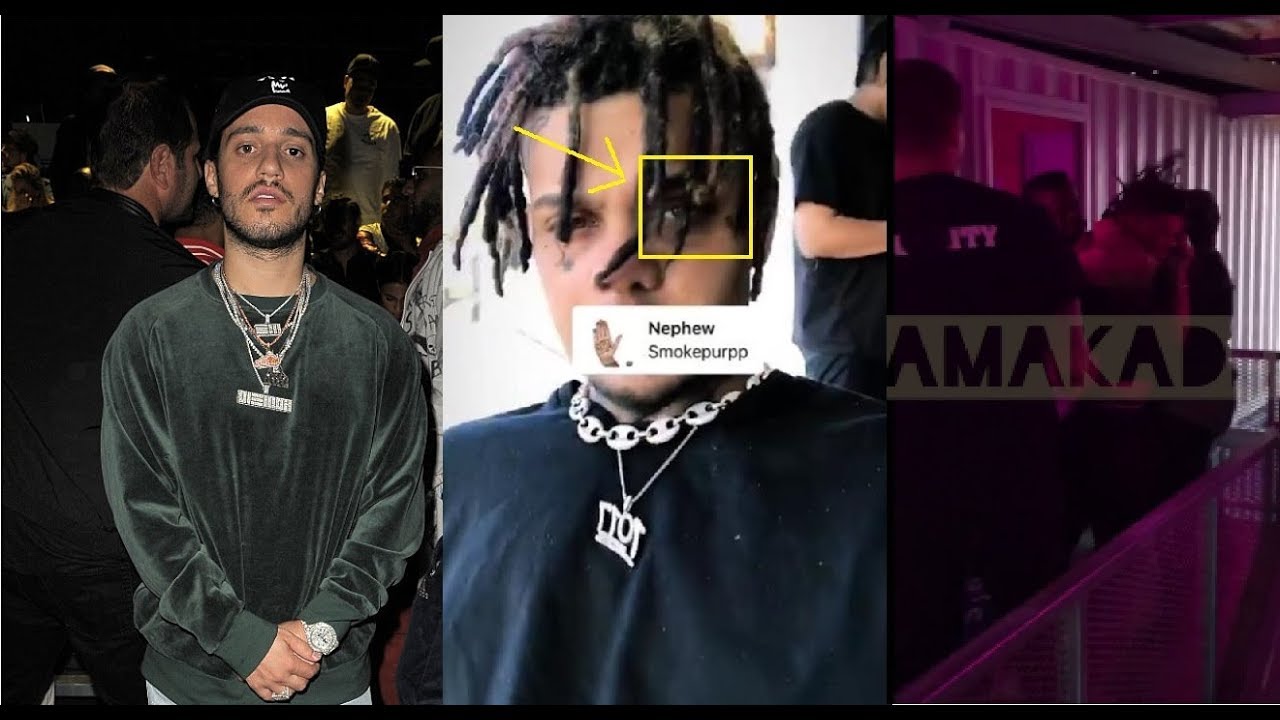 Russ and his crew confronts Smokepurpp in Germany for calling him a 'B ...