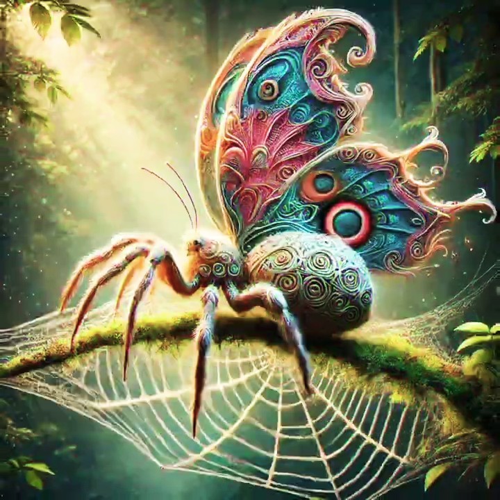 Ai mix animation,Ai mix emage butterfly mix spider,ai mix emage animal ...