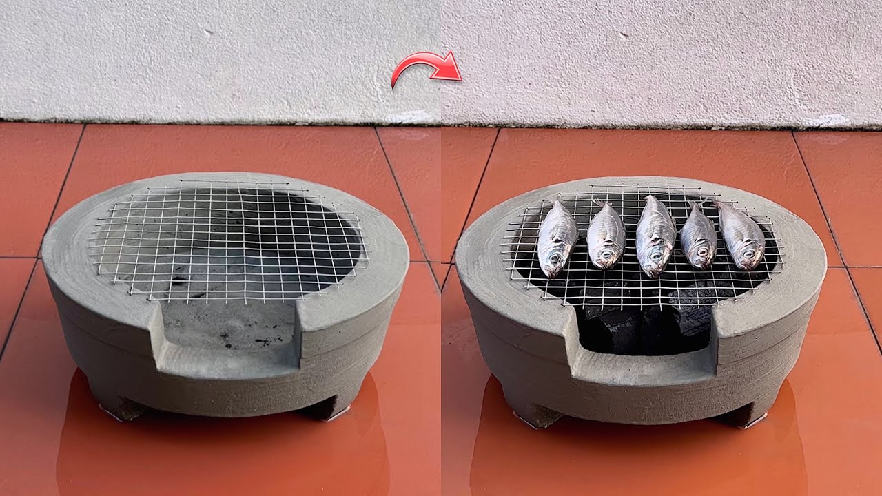 How To Make A Mini Outdoor Grill At Home - Great Creative Ideas For ...