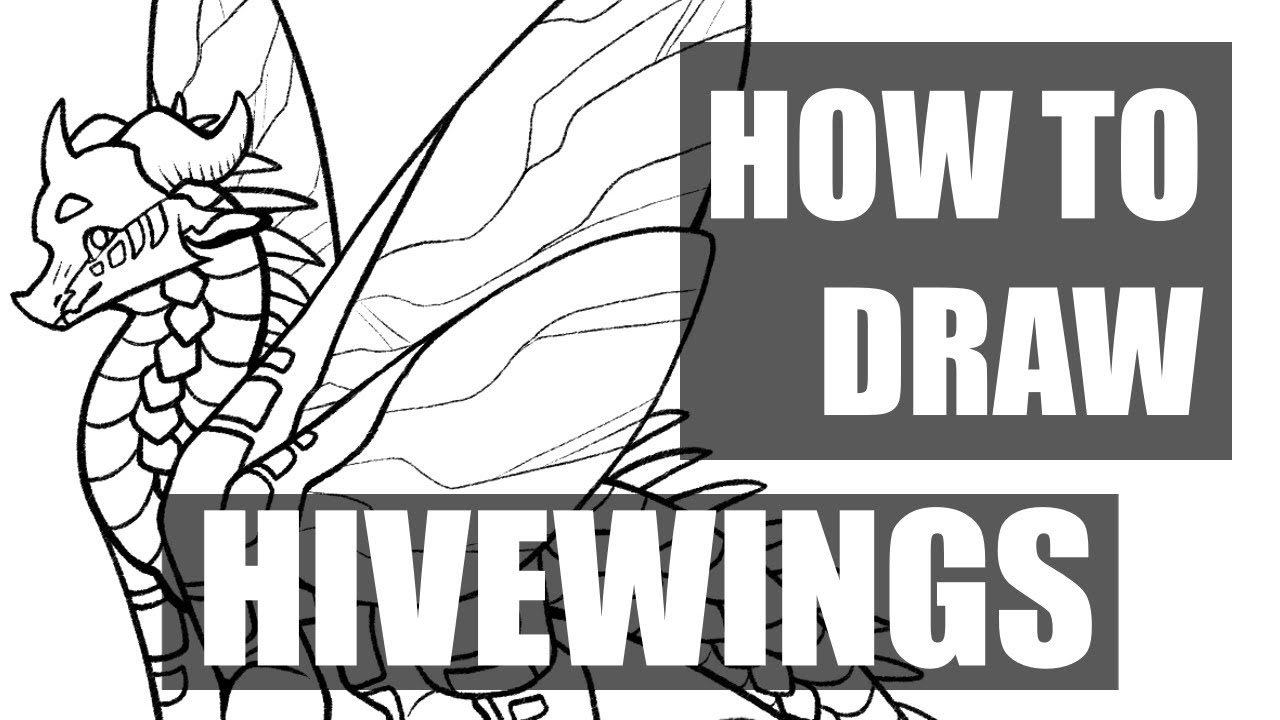 How to Draw Hivewings - YouTube