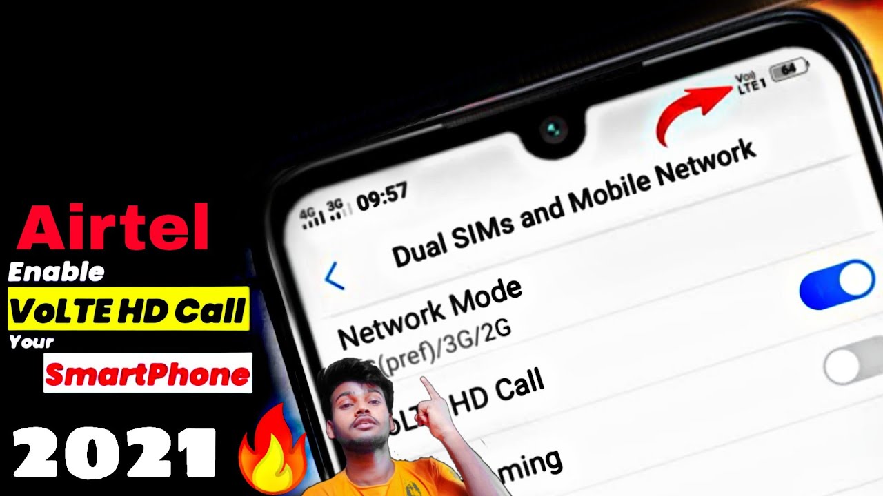 How To Enable VolTE HD Call In Your Smartphone | Airtel VolTE HD Call ...