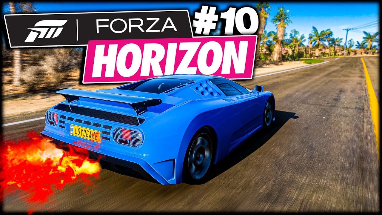FORZA HORIZON 1 - O CARRO MAIS RÁPIDO DE TODOS OS TEMPOS "Bugatti EB110 ...