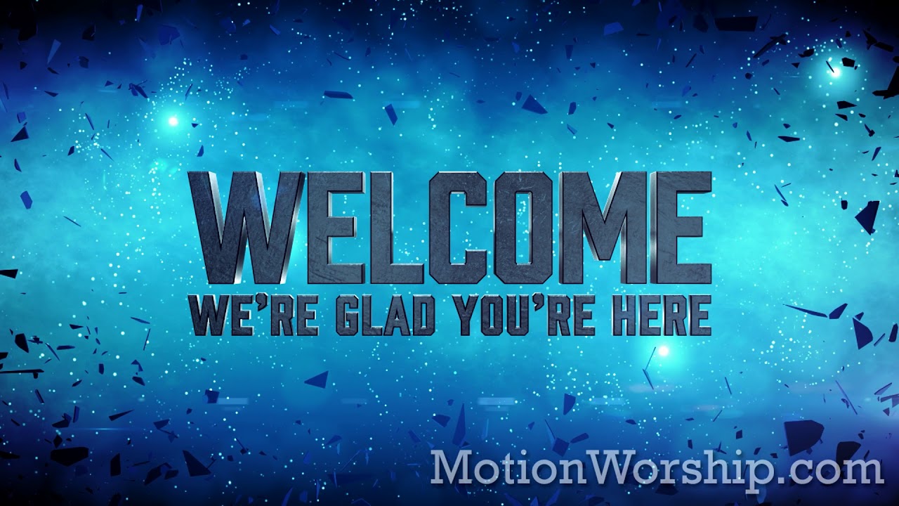 Galaxy Glass Welcome HD Loop by Motion Worship - YouTube