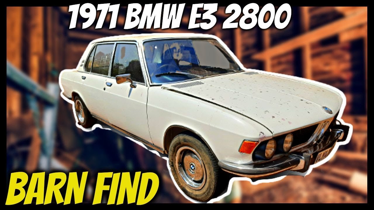1971 BMW E3 2800 3.5L ?? BARN FIND / Made For Spinning ? - YouTube
