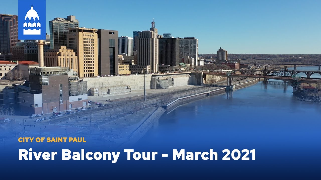 Saint Paul River Balcony Tour - March 2021 - YouTube