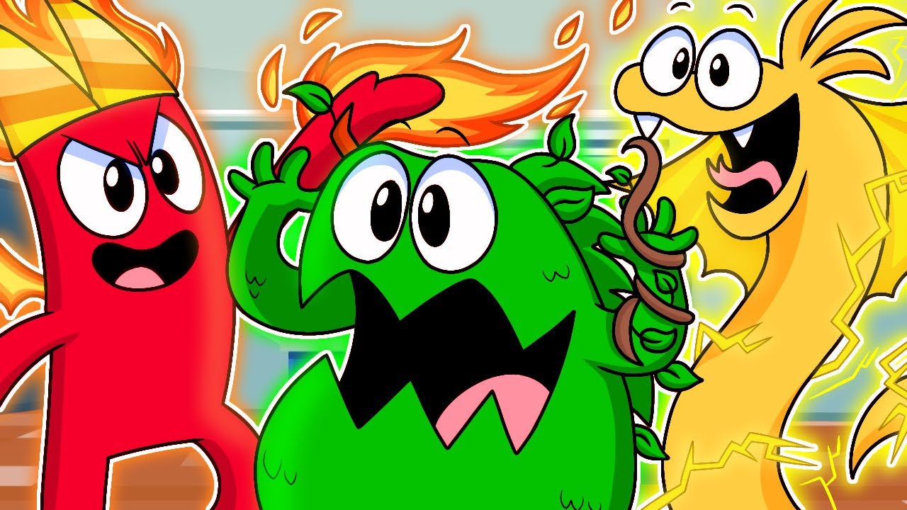 GARTEN of BANBAN, But They're ELEMENTAL?! Garten of ban ban 4 animation ...