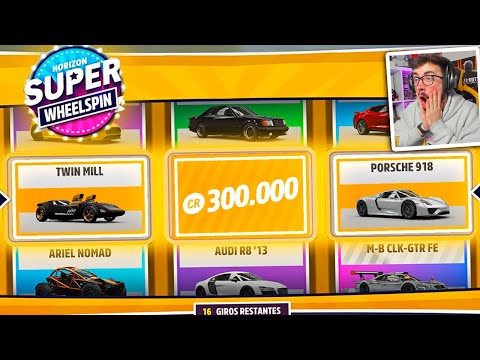 ABRIENDO +250 RULETAS SUPER y NORMALES DE FORZA HORIZON 5 😱