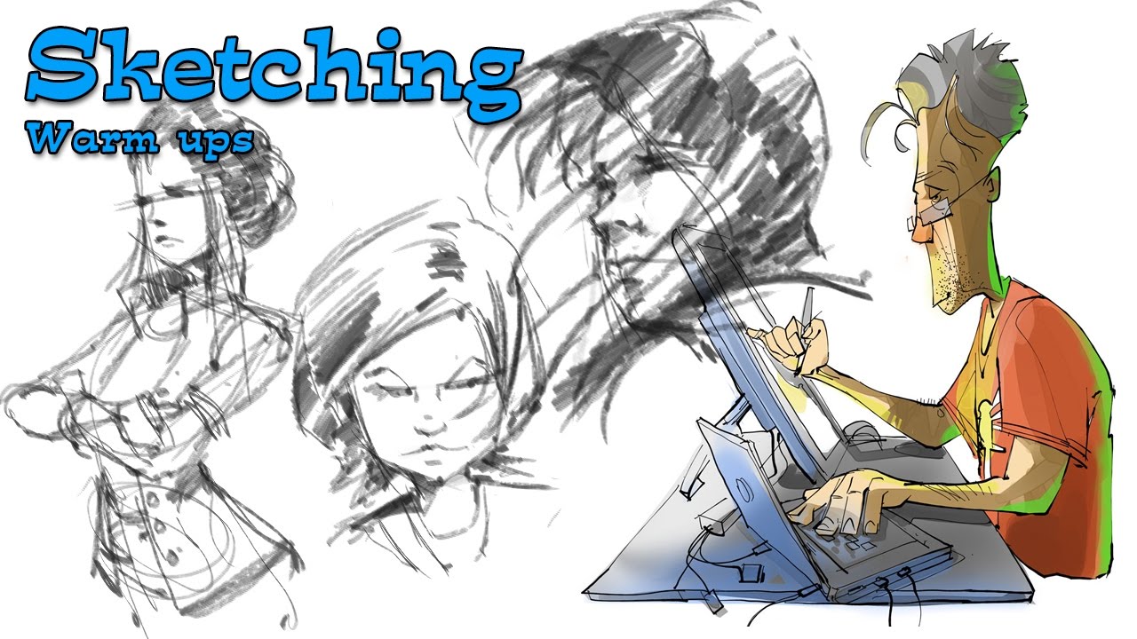 Warm Up Sketches - YouTube