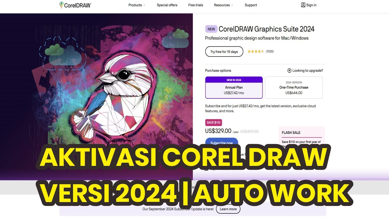 CARA AKTIVASI COREL DRAW 2024 - YouTube