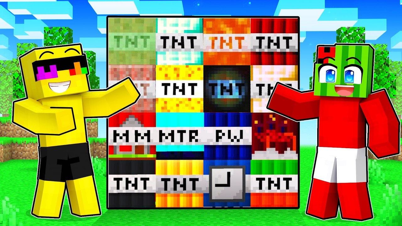 Using CUSTOM TNT to DESTROY A CITY in Minecraft! - YouTube