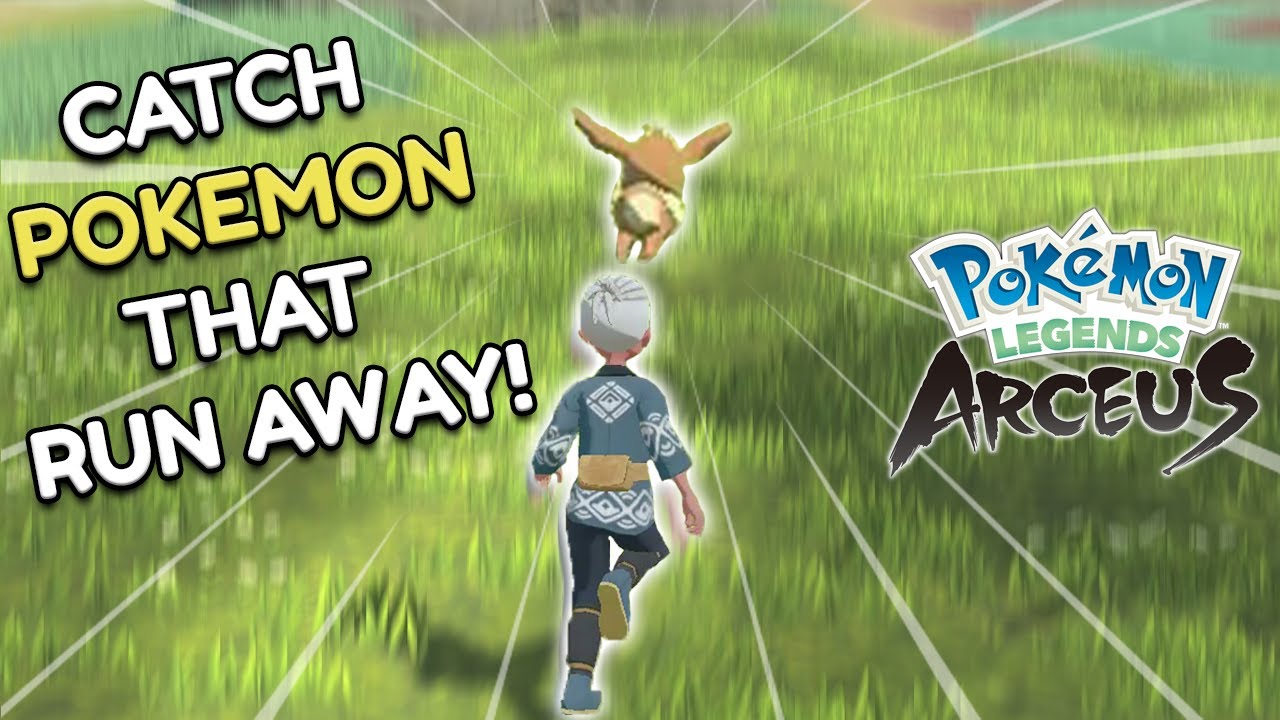 How to catch Pokemon that RUN AWAY - YouTube