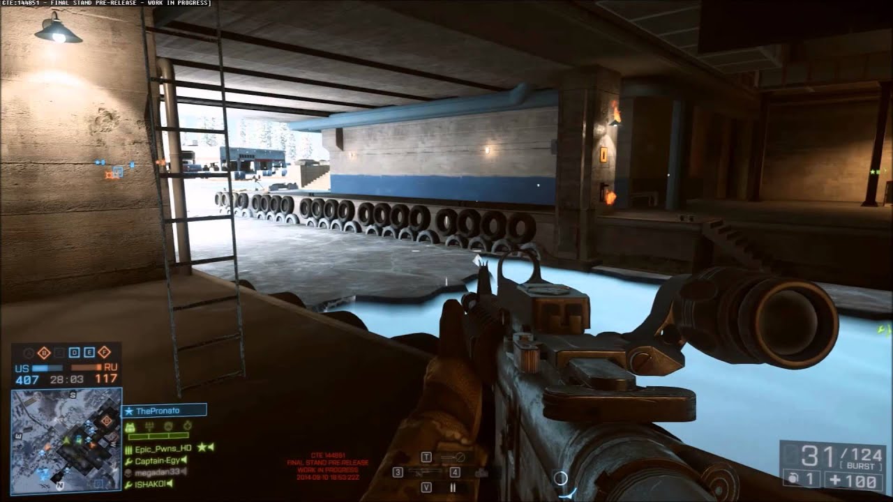 Battlefield 4 - Final stand - HAMMERHEAD map gameplay - YouTube