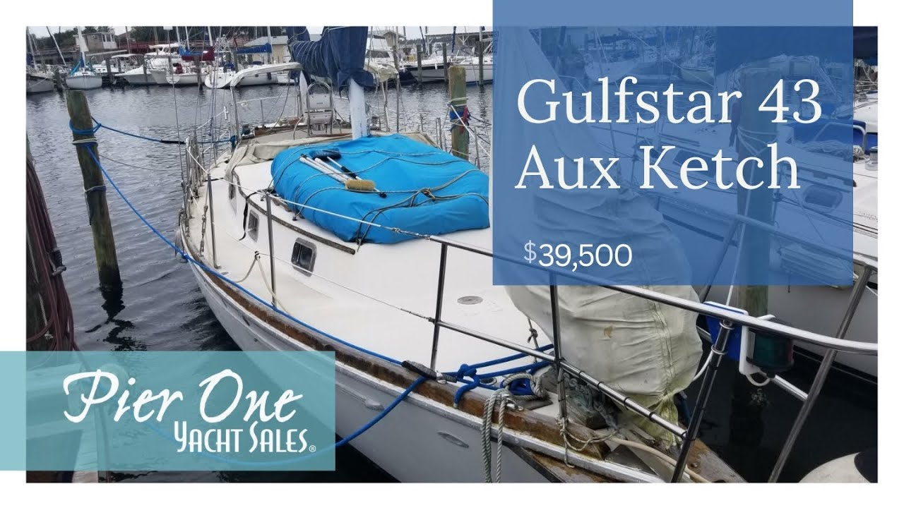Gulfstar 43 Aux Ketch - YouTube