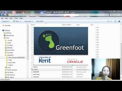 Project Game Alien Shooter dengan Greenfoot - YouTube