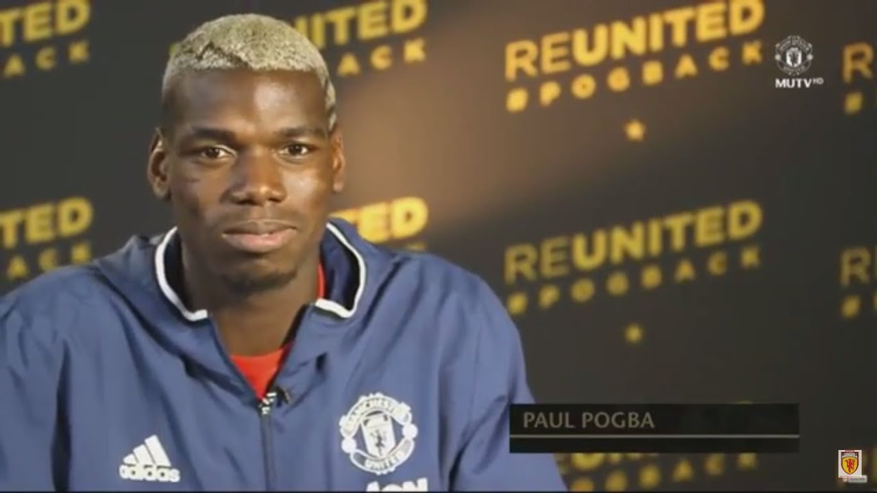 Paul Pogba- The First Interview - Pogba Exclusive MUTV Interview - YouTube