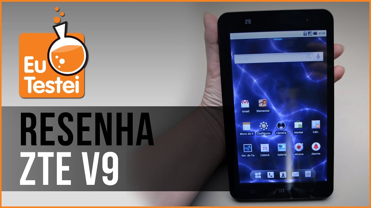 ZTE V9 Tablet - Vídeo Resenha EuTestei Brasil - YouTube