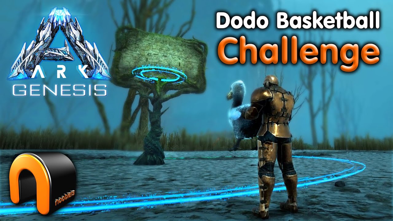 ARK Genesis DODO BASKETBALL & LOOT Challenge! - YouTube