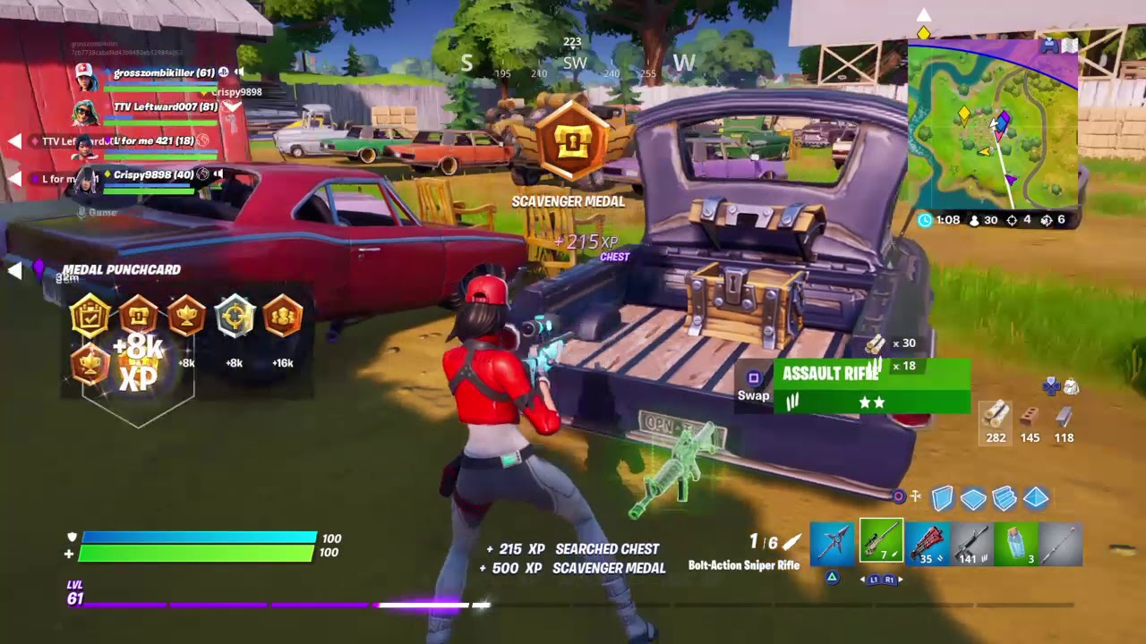 Fortnite win gameplay - YouTube