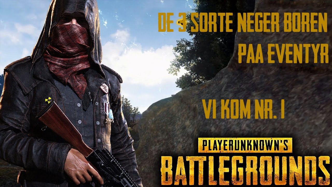 [PUBG] De 3 sorte neger på eventyr: VI VANDT - YouTube