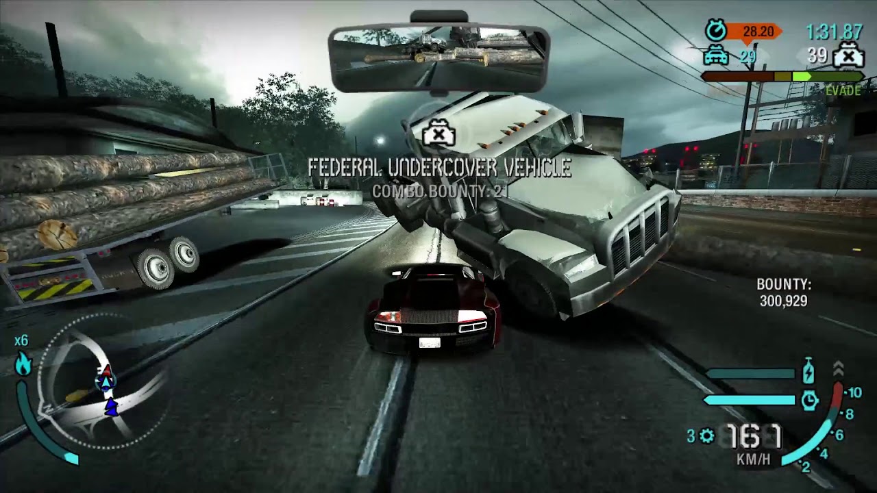 NFS Carbon - Semi Trucks with Log Trailers in Pursuit + Physics Swap ...