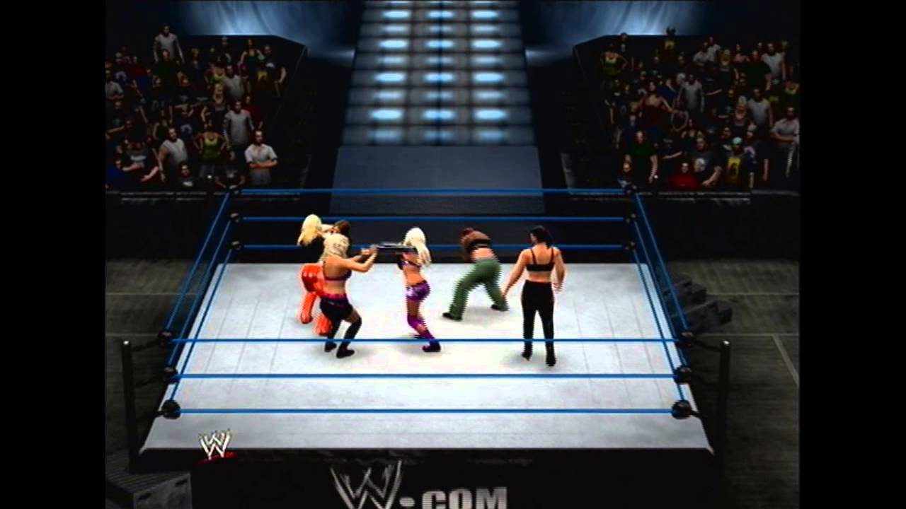 WWE'13 6 Diva Battle Royal for Women's Championship - YouTube