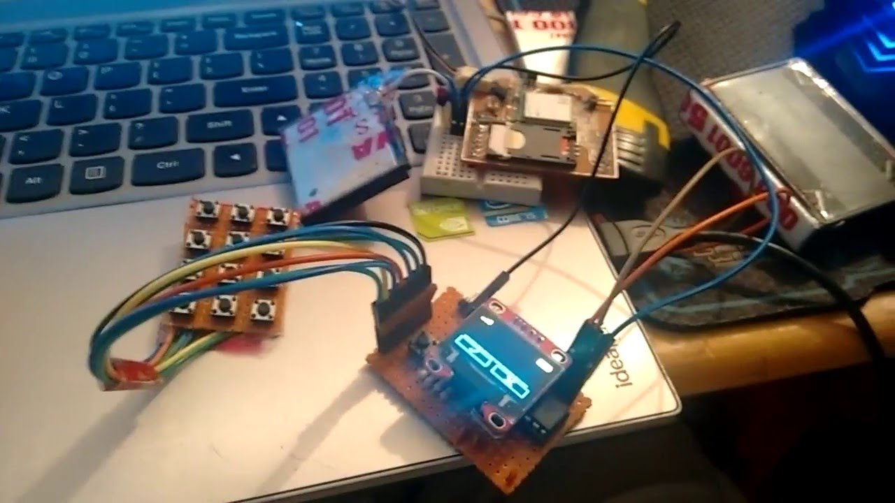 My DIY cell phone project W.I.P - YouTube