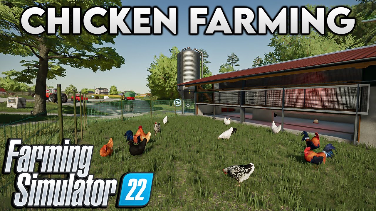 Started Chicken Farming - Farming Simulator 22 Part 11 - YouTube