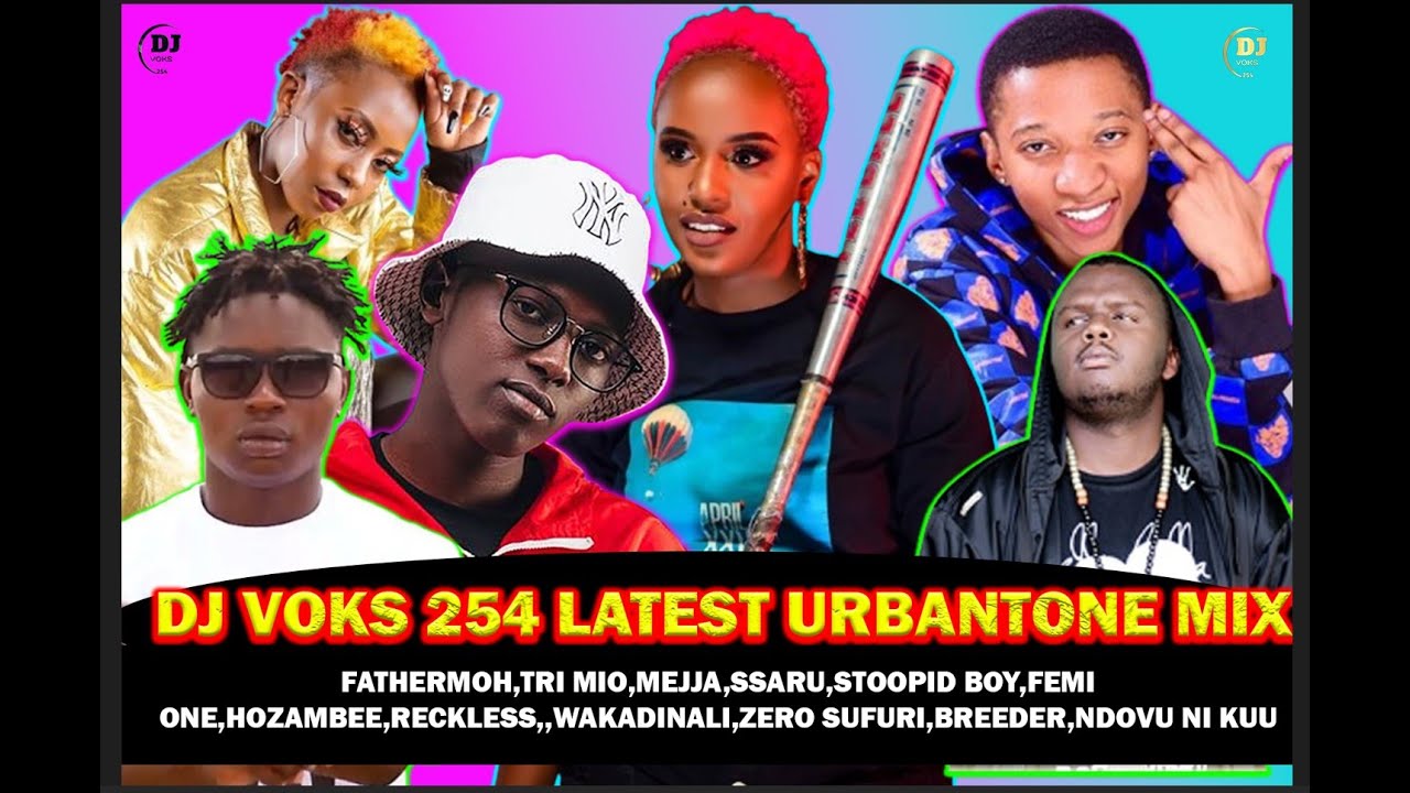 DJ VOKS 254 LATEST URBAN TONE MIX JULY 2024 ,Kudade,Anguka nayo ...