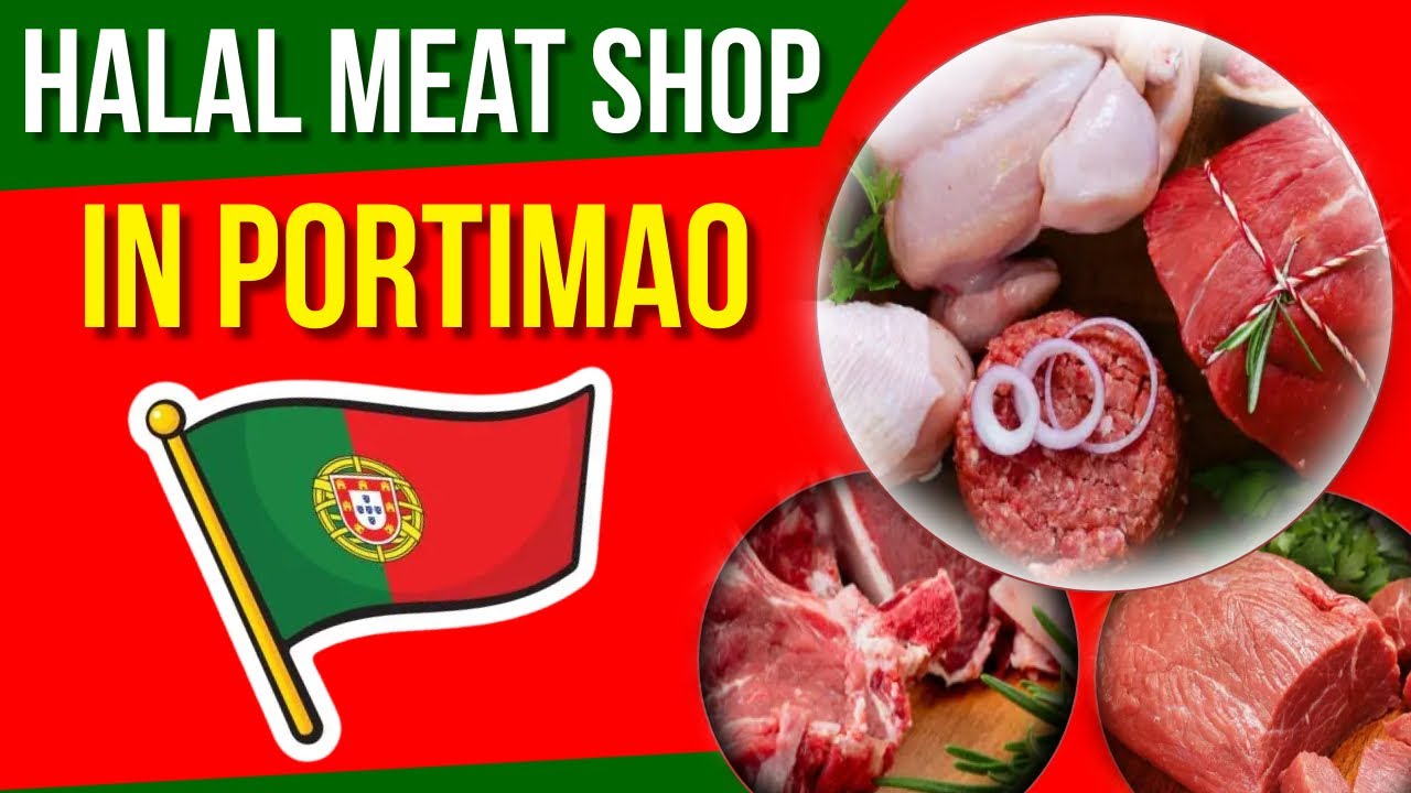 Halal Meat Shop in Portimao | Halal Chicken & Beaf Price? | OTGP - YouTube