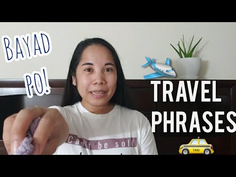 Helpful Travel Phrases You Need to Learn in Tagalog 🛩🚕 - YouTube