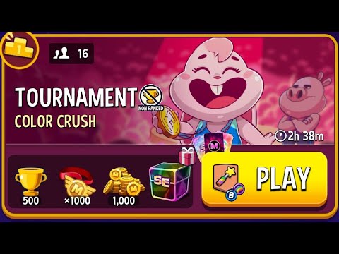 Color Crush rainbow tournament match | match masters tournament today ...