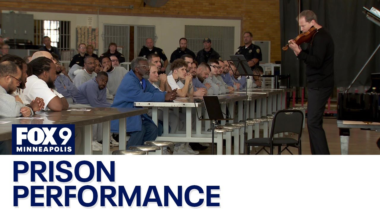 Prison hosts classical music performance - YouTube